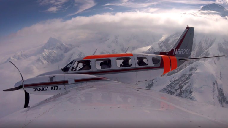 Aviation Photography in the Snow - Alaskafoto